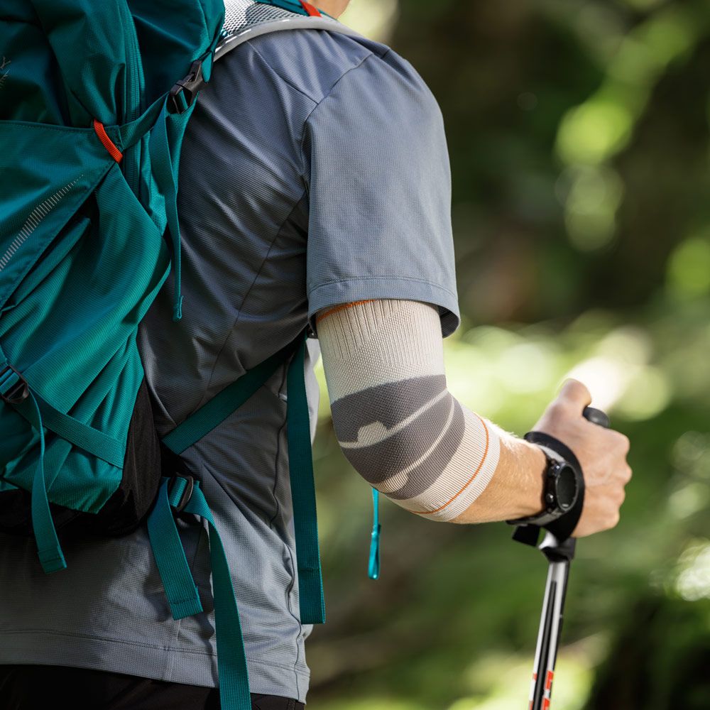 Outdoor Compression Elbow Support: Draußen stabil